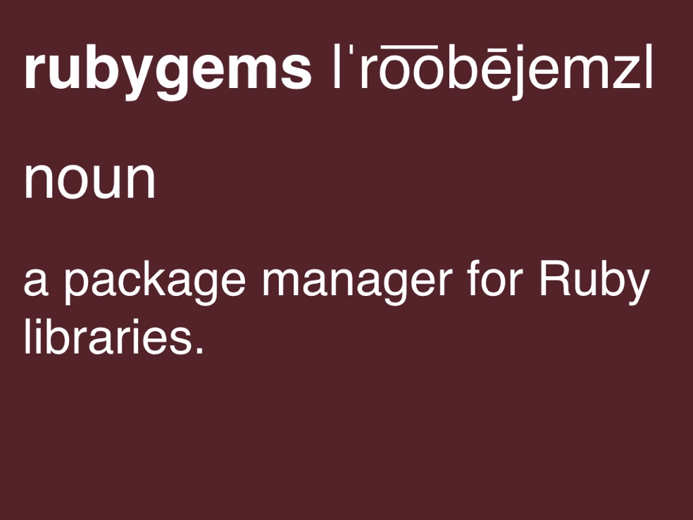 Writing Ruby Gems – Pat Allan