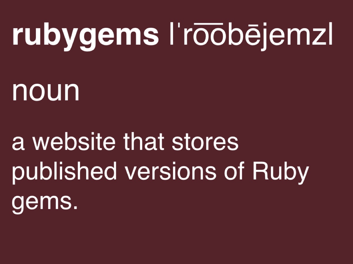 Writing Ruby Gems – Pat Allan